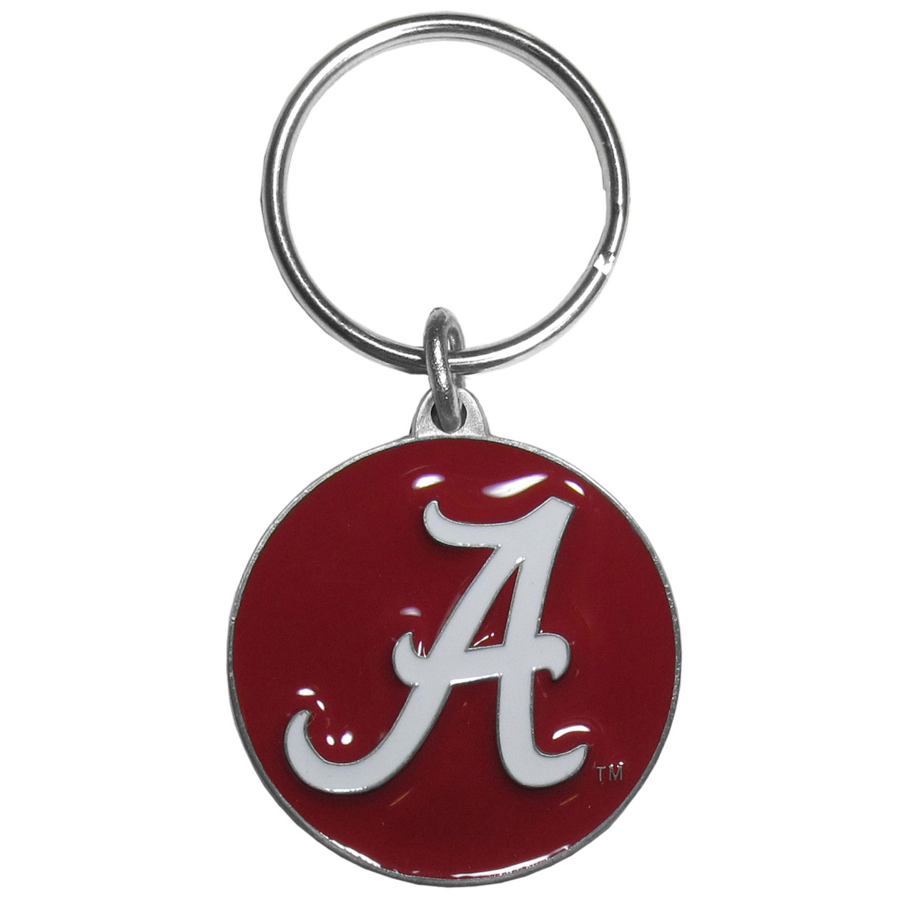 Alabama Crimson Tide Carved Metal Key Chain - Dragon Sports