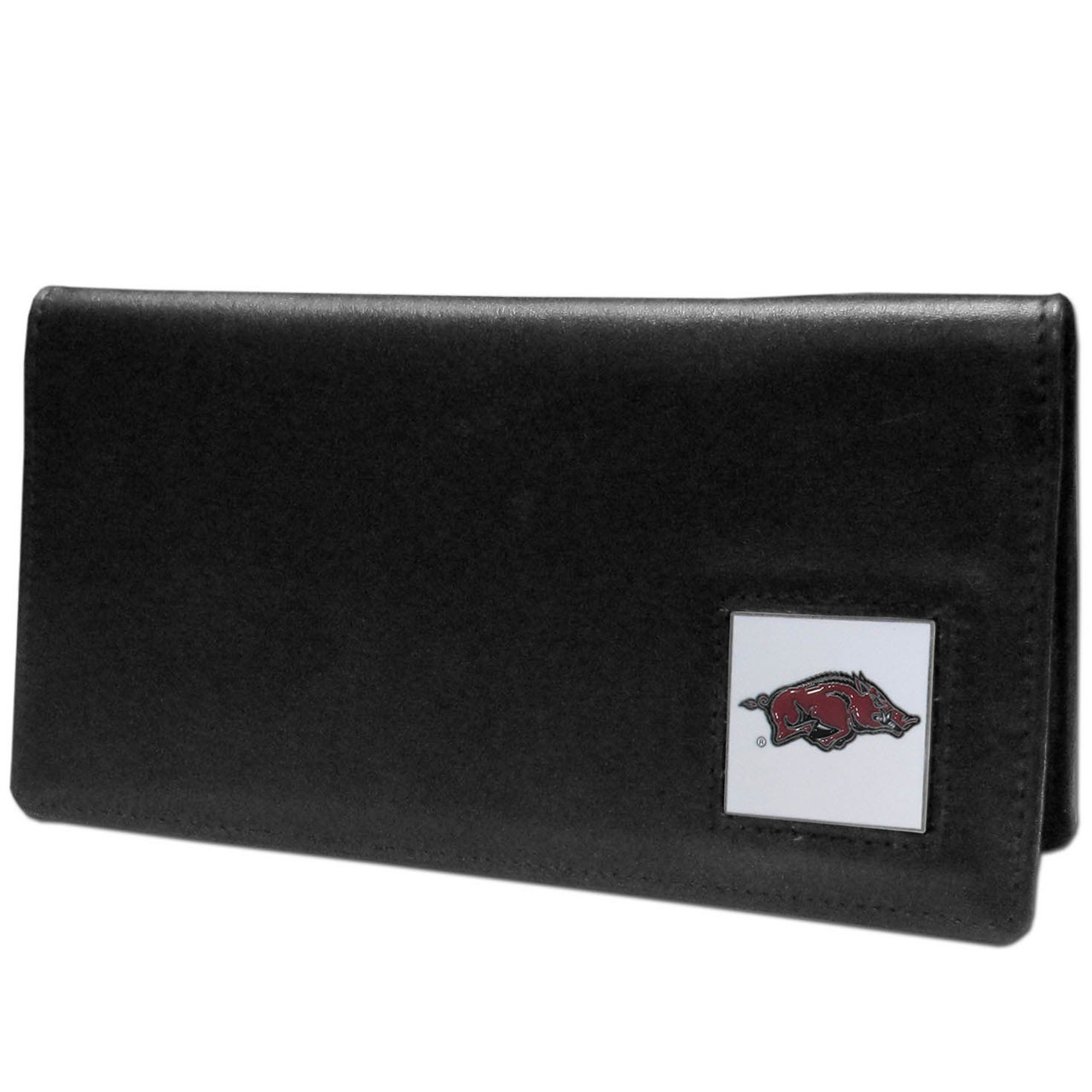 Arkansas Razorbacks Leather Checkbook Cover - Dragon Sports