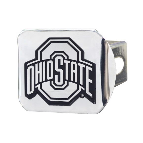 Ohio State Buckeyes Chrome Hitch Cover - Dragon Sports