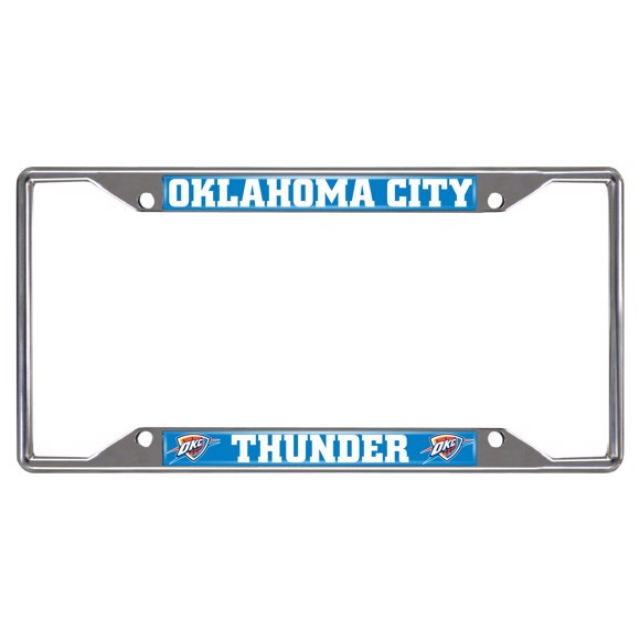Oklahoma City Thunder License Plate Frame - Dragon Sports