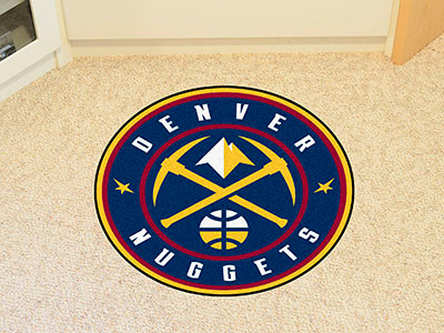 Denver Nuggets Roundel Logo Mat - Dragon Sports