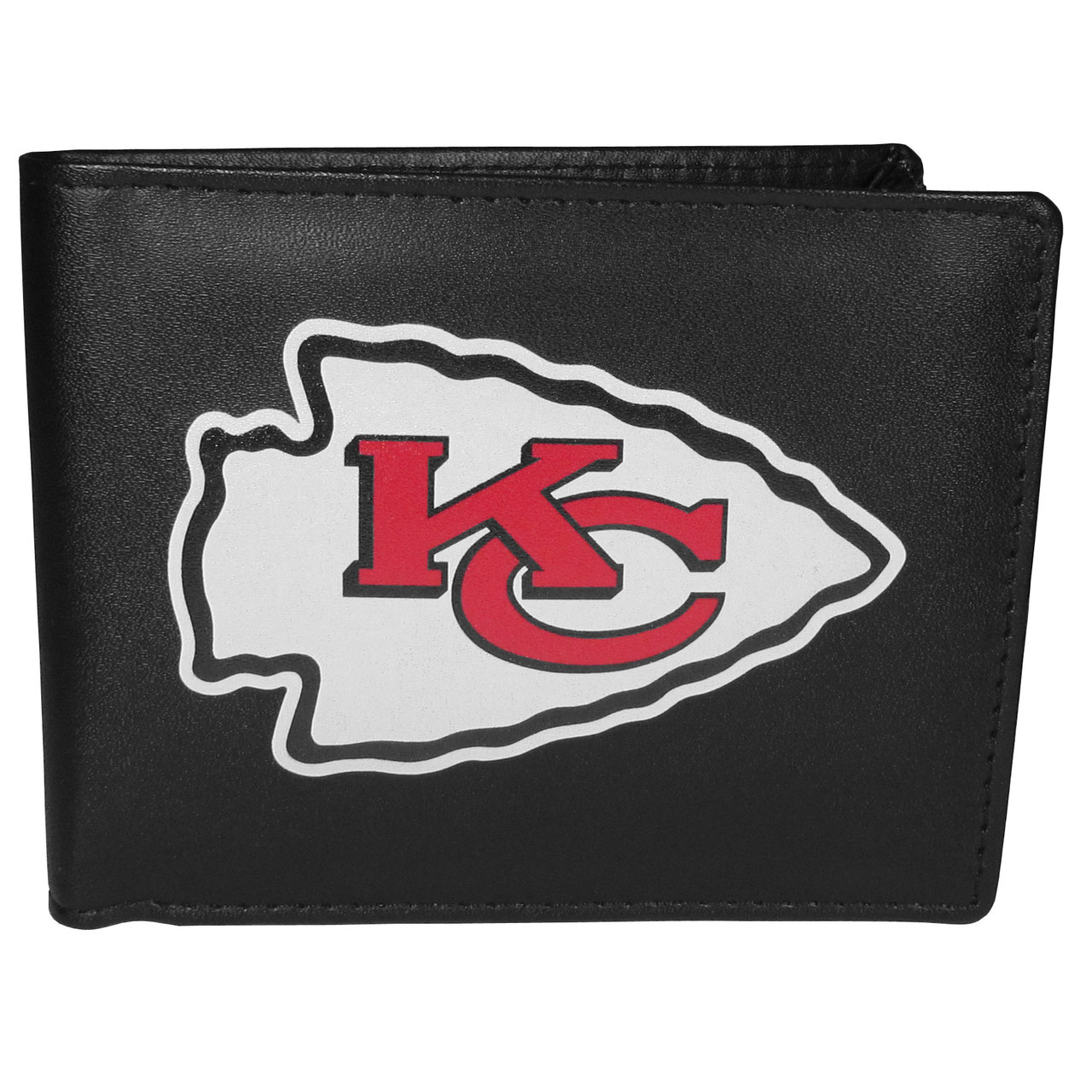 Kansas City Chiefs Bi-fold Wallet Large Logo - Dragon Sports