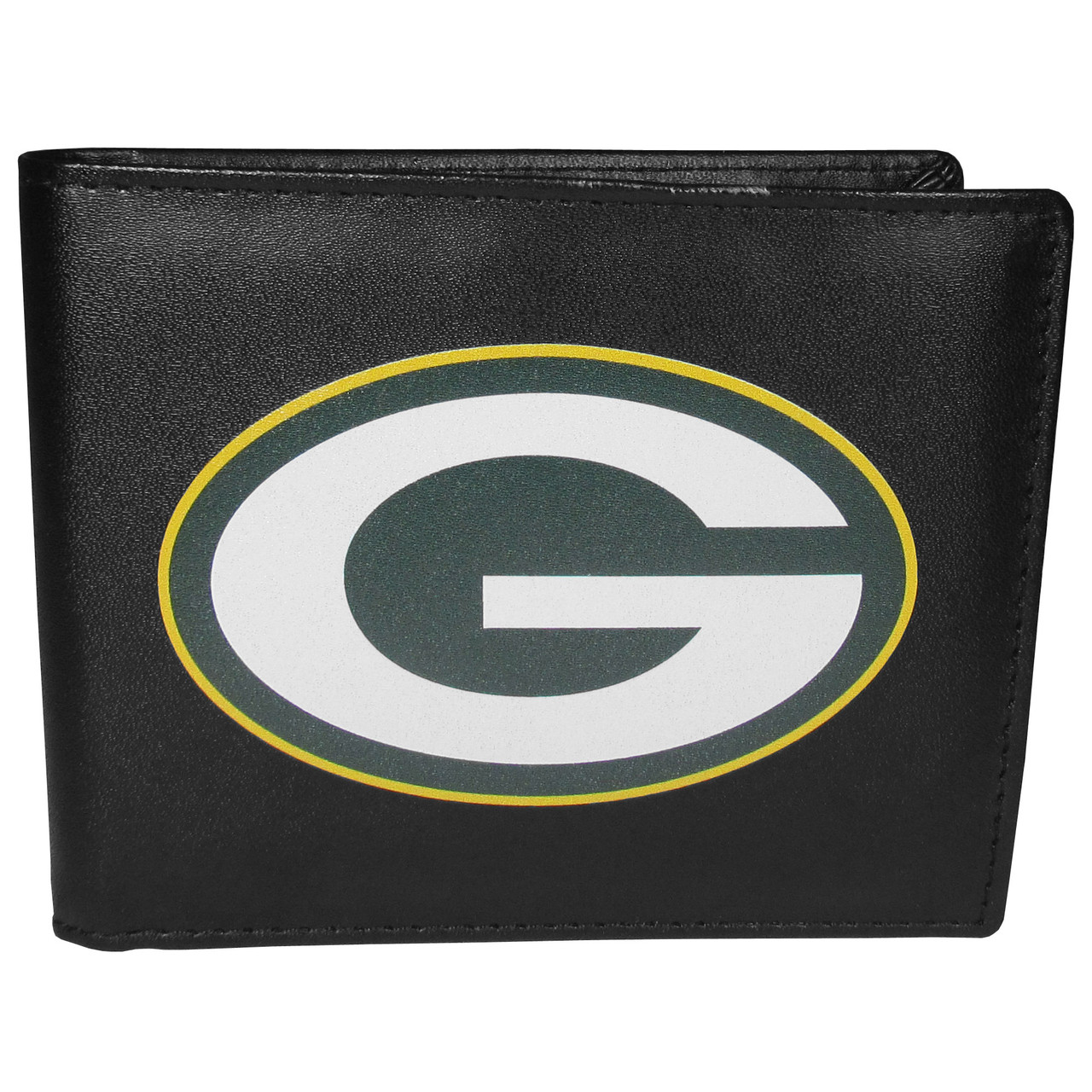 Green Bay Packers Bi-fold Wallet Large Logo - Dragon Sports