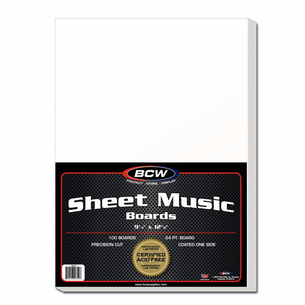 Sheet Music Backing Boards - Dragon Sports