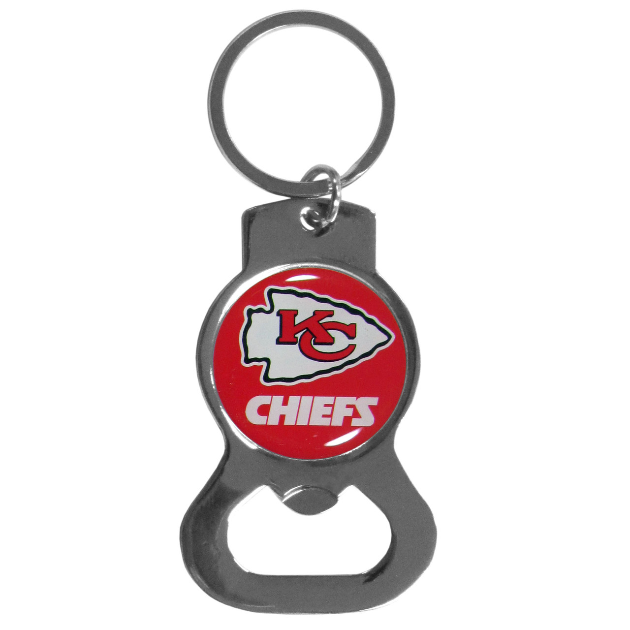 Kansas City Chiefs Bottle Opener Key Chain - Dragon Sports