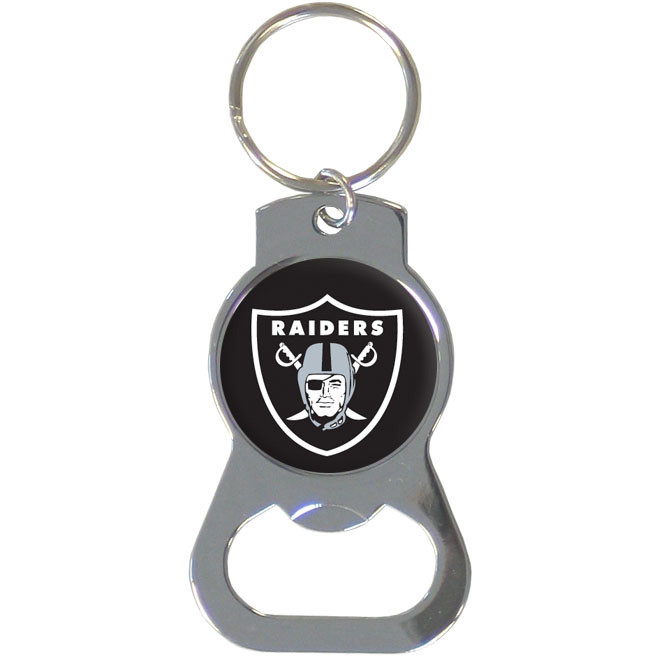 Oakland Raiders Bottle Opener Key Chain - Dragon Sports