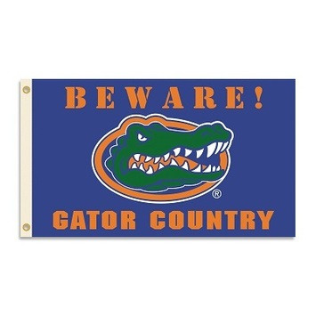 Florida Gators Flag - Beware Gator Country - Dragon Sports