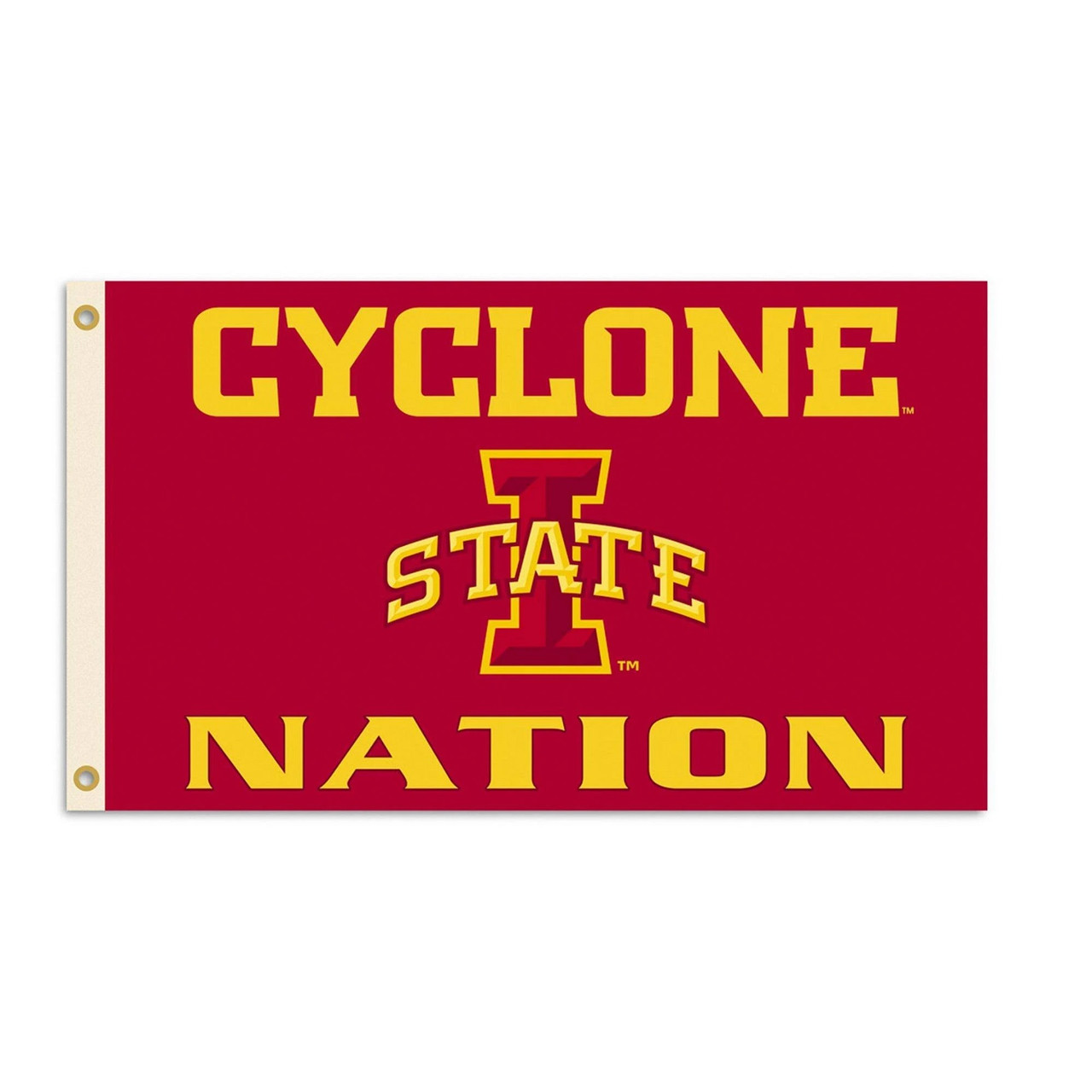 Iowa State NCAA Cyclone Nation Flag - Dragon Sports