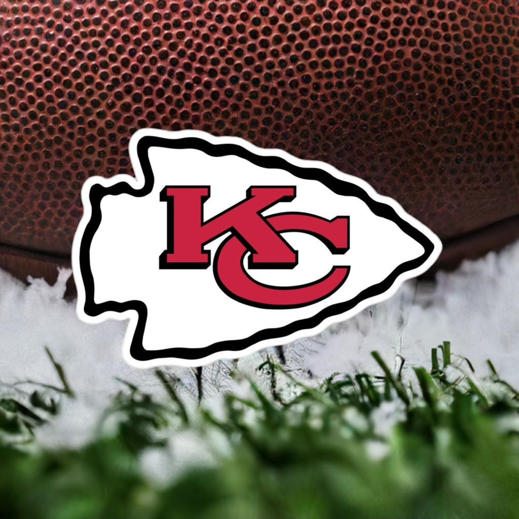 Kansas City Chiefs NFL Large Logo Decal - Dragon Sports