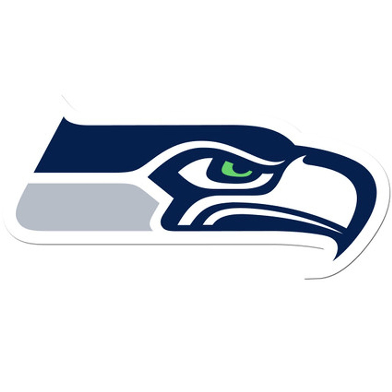 Seattle Seahawks NFL Large Logo Decal - Dragon Sports
