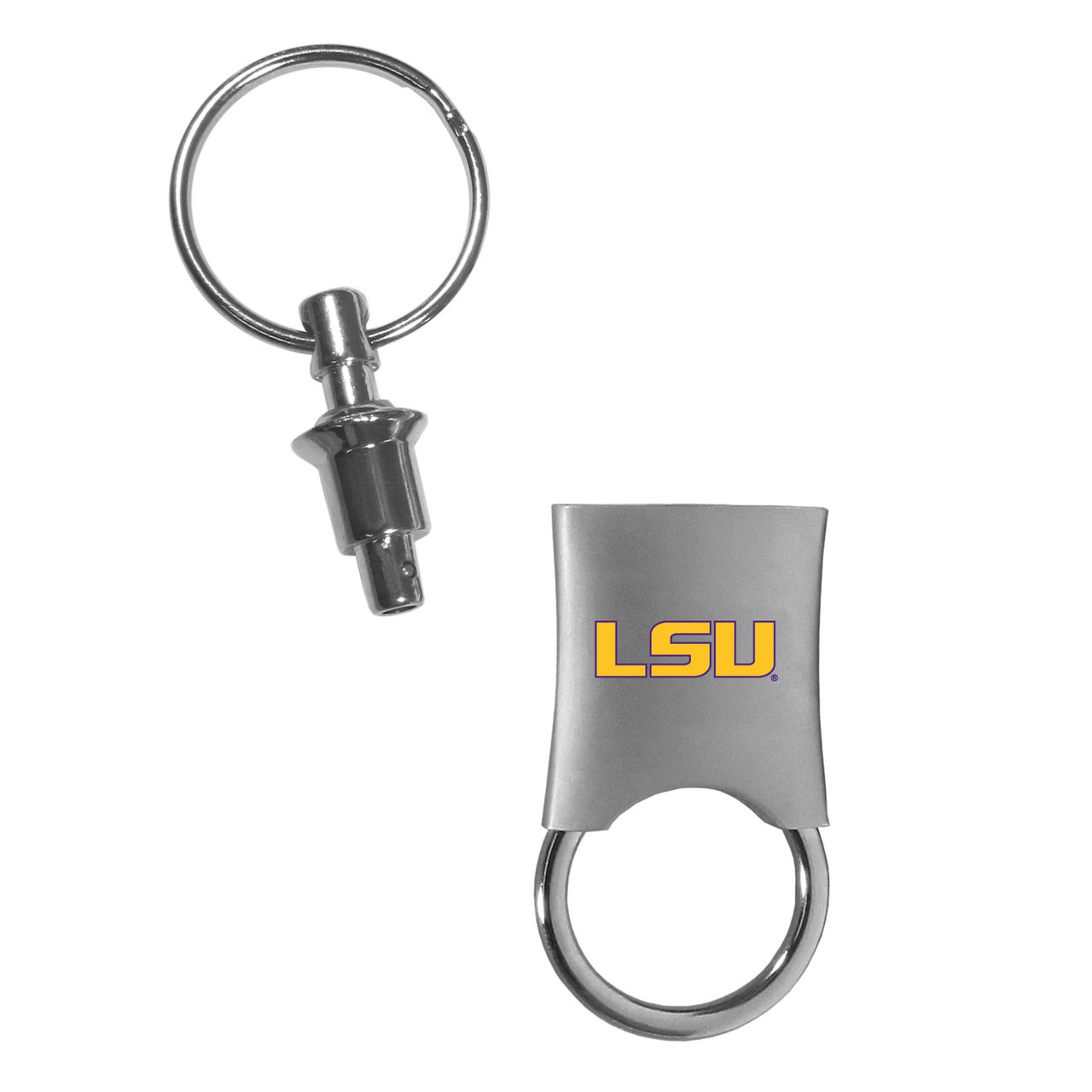 LSU Tigers Valet Key Chain - Dragon Sports