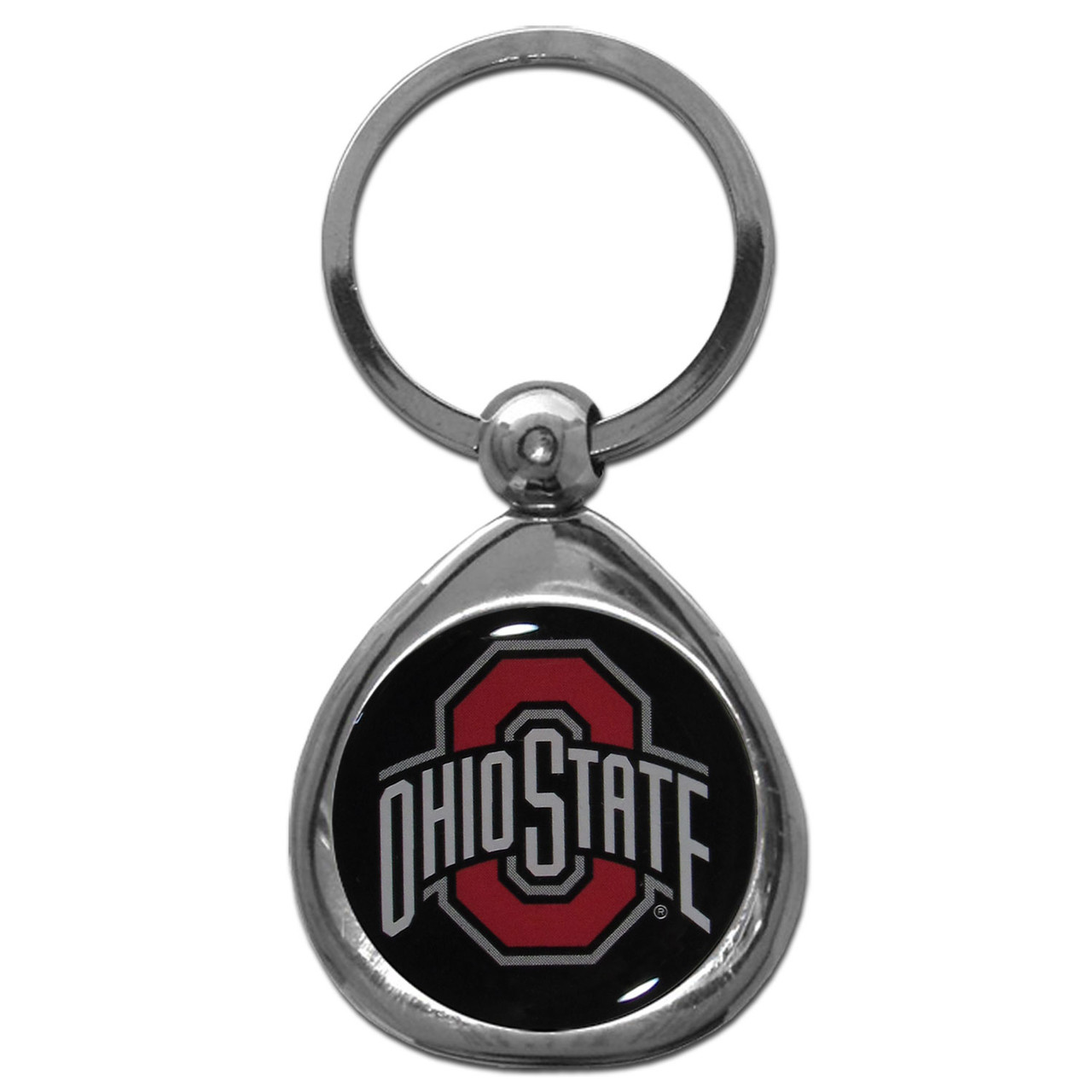 Ohio State Buckeyes Chrome Key Chain - Dragon Sports