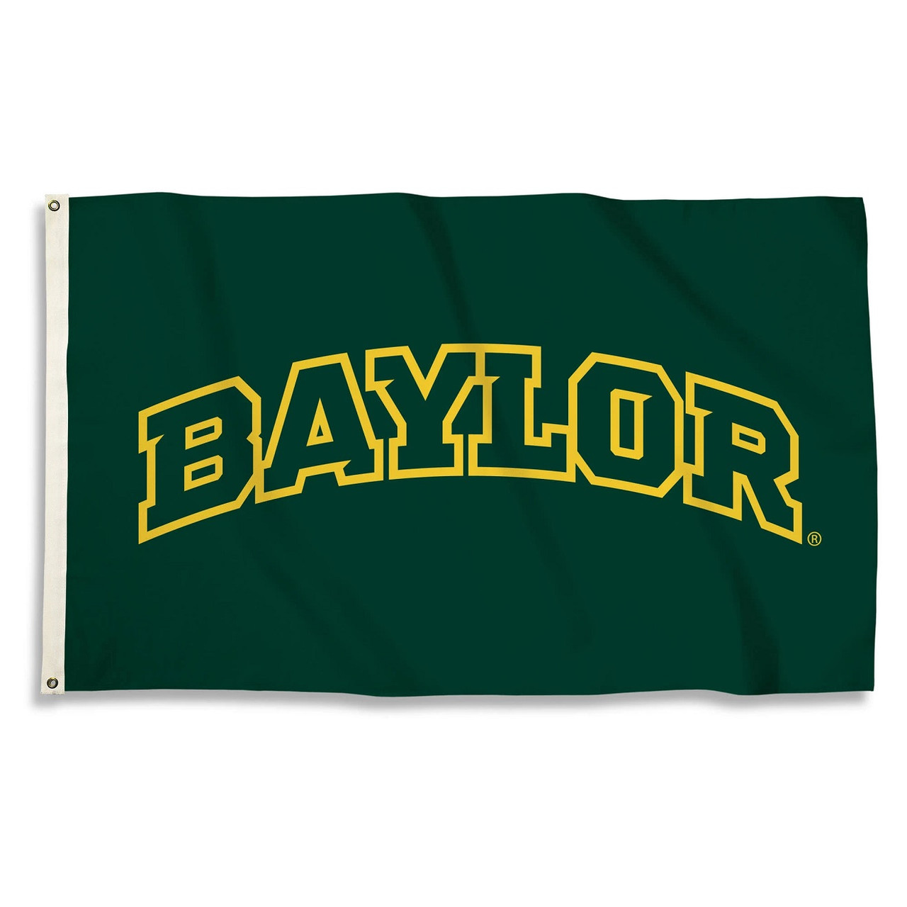 Baylor Bears NCAA Green Wordmark Flag - Dragon Sports