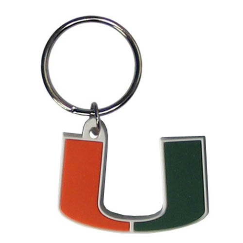 Miami Hurricanes Flex Key Chain - Dragon Sports