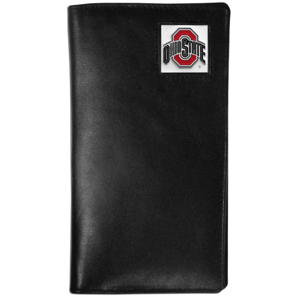 Ohio State Buckeyes Leather Tall Wallet - Dragon Sports