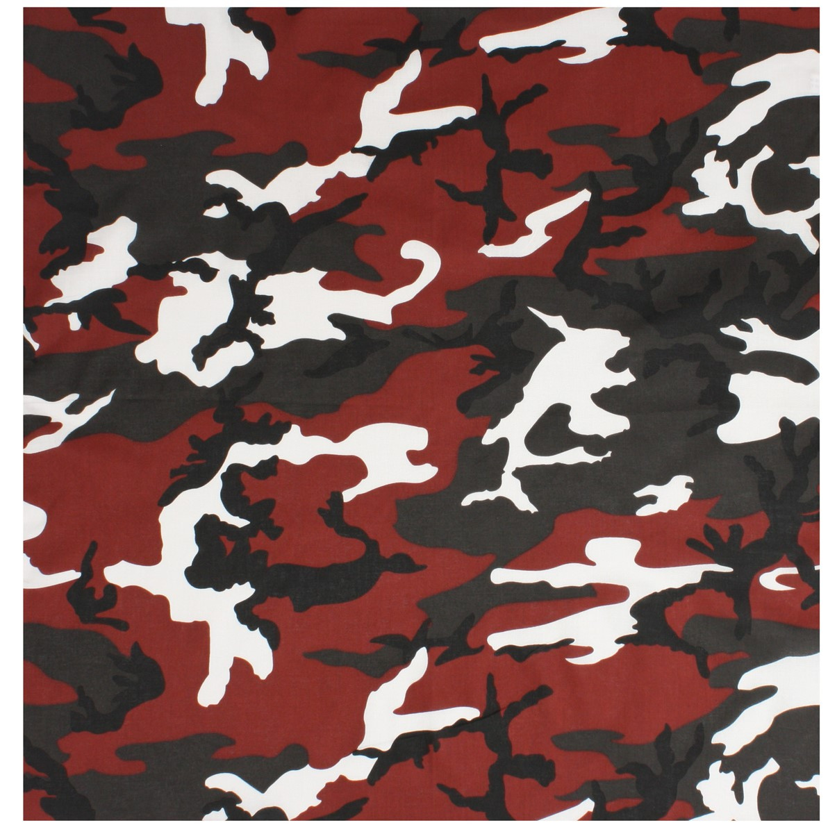 Red Camo Bandana - Dragon Sports
