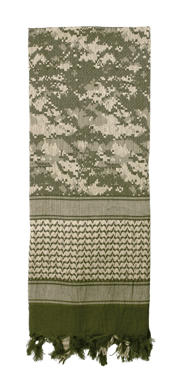 ACU Digital Camo Shemagh Tactical Scarf - Dragon Sports