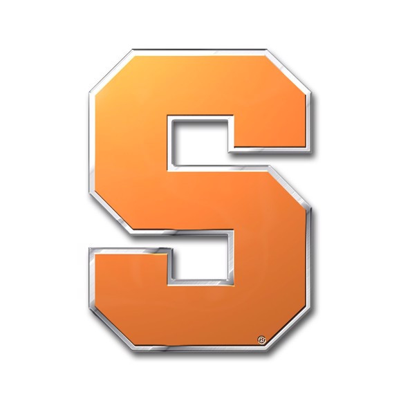 Syracuse University Embossed Color Emblem - Dragon Sports