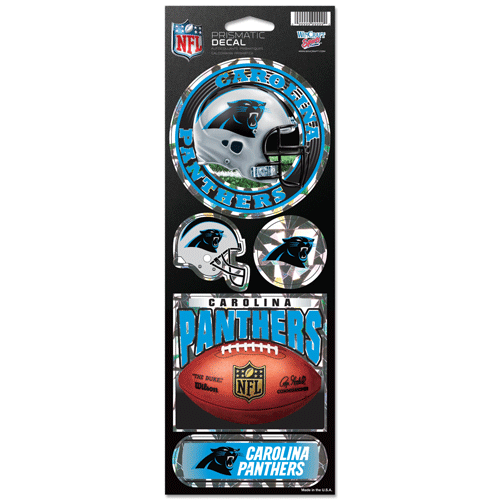 Detroit Lions NFL Prismatic Decal Sticker Set - Dragon Sports
