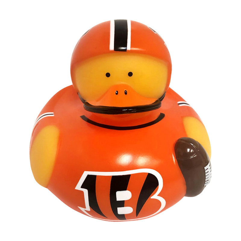Cincinnati Bengals NFL Toy Rubber Duck - Dragon Sports