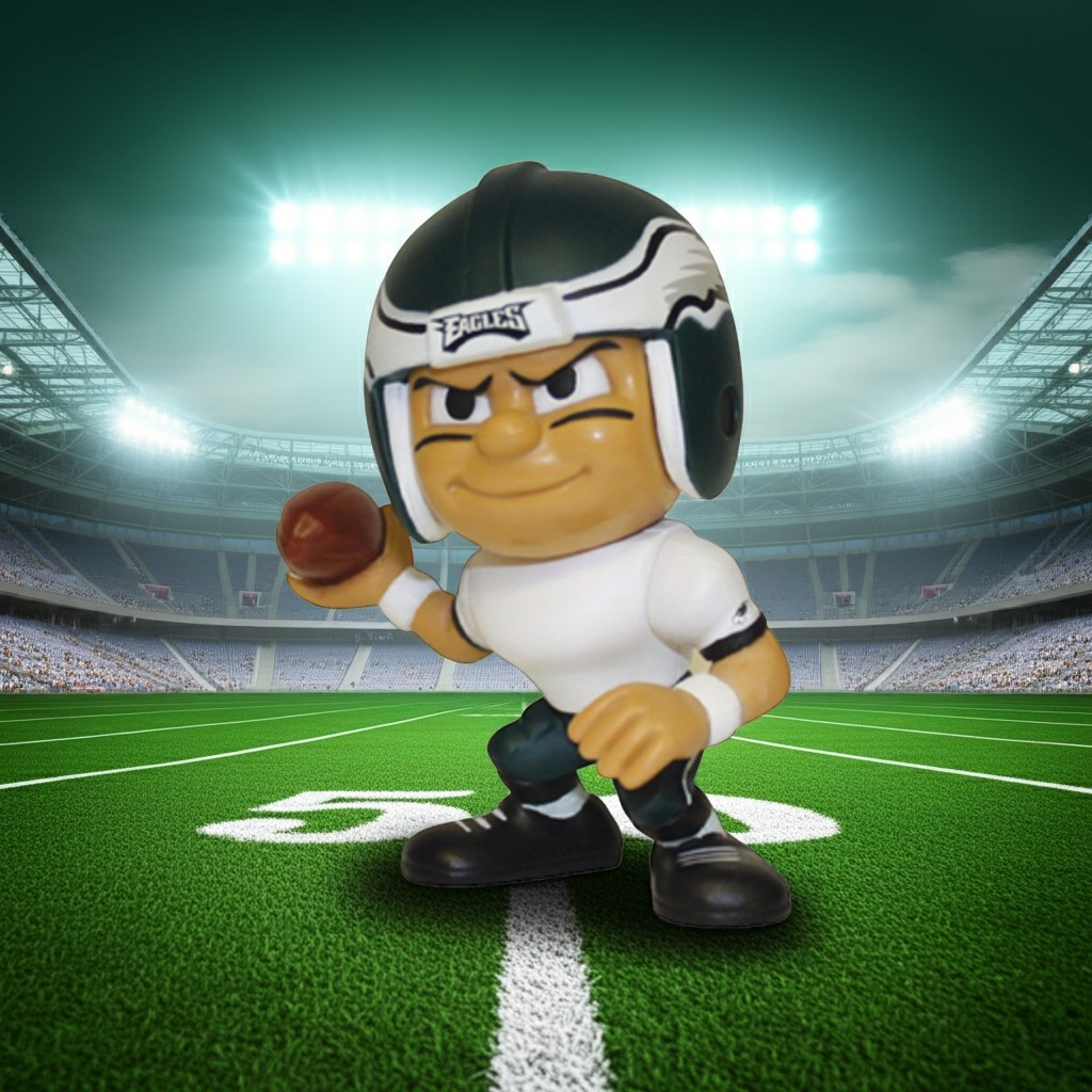 Philadelphia Eagles NFL Toy Quarterback Action Figure - Dragon Sports