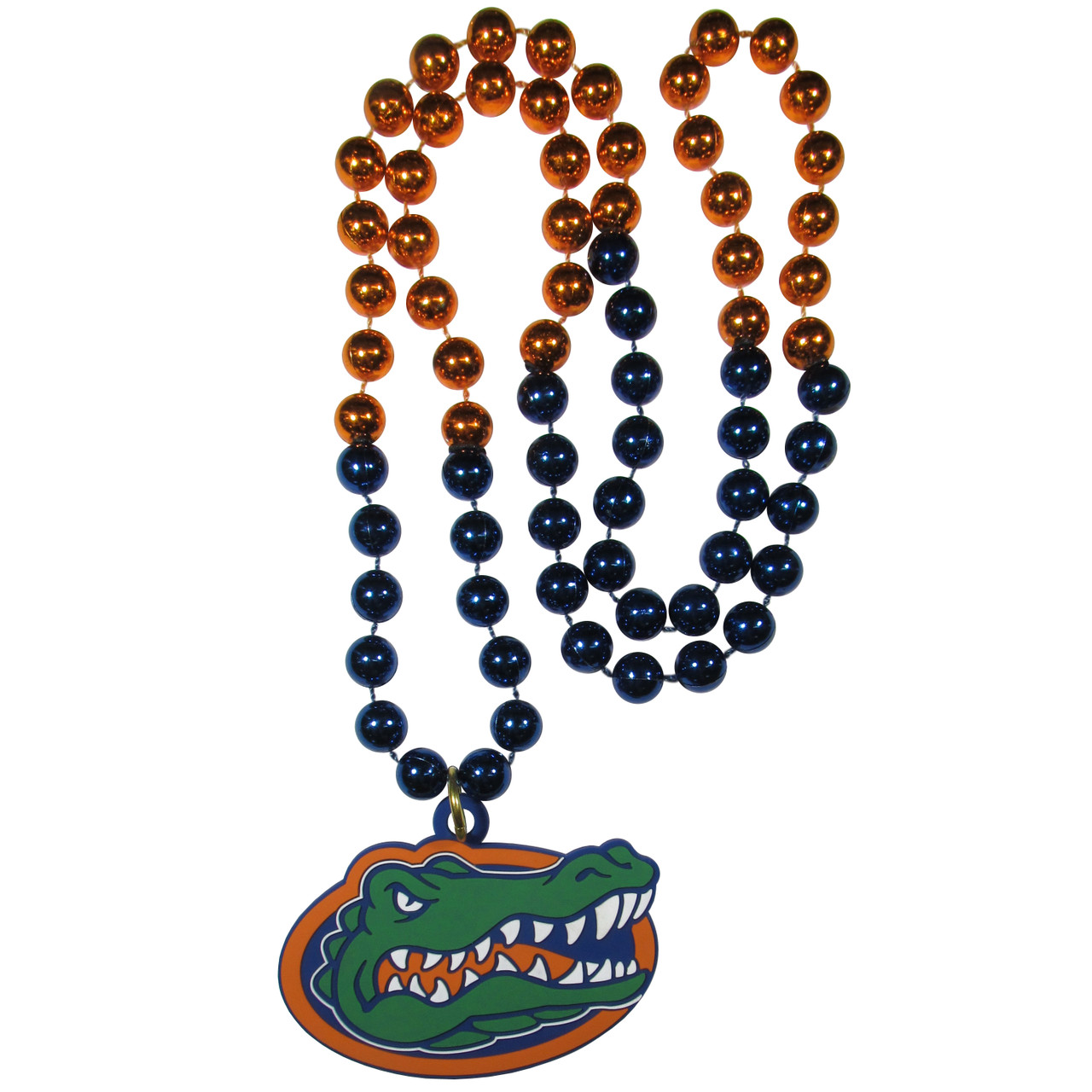Florida Gators NCAA Team Logo Bead Necklace - Dragon Sports