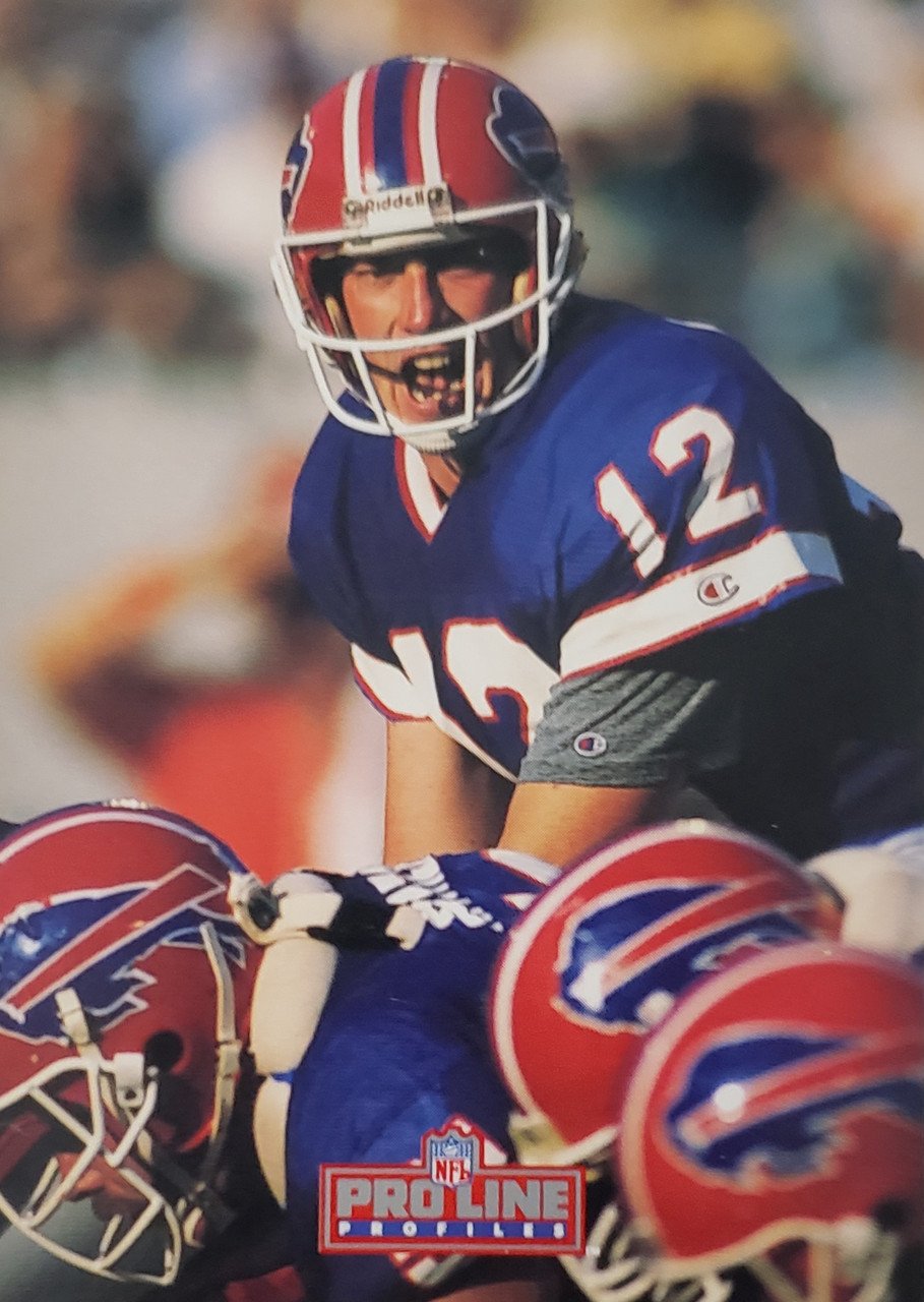 Jim Kelly - Buffalo Bills - 1992 - Pro Line - Card #431 - Dragon Sports