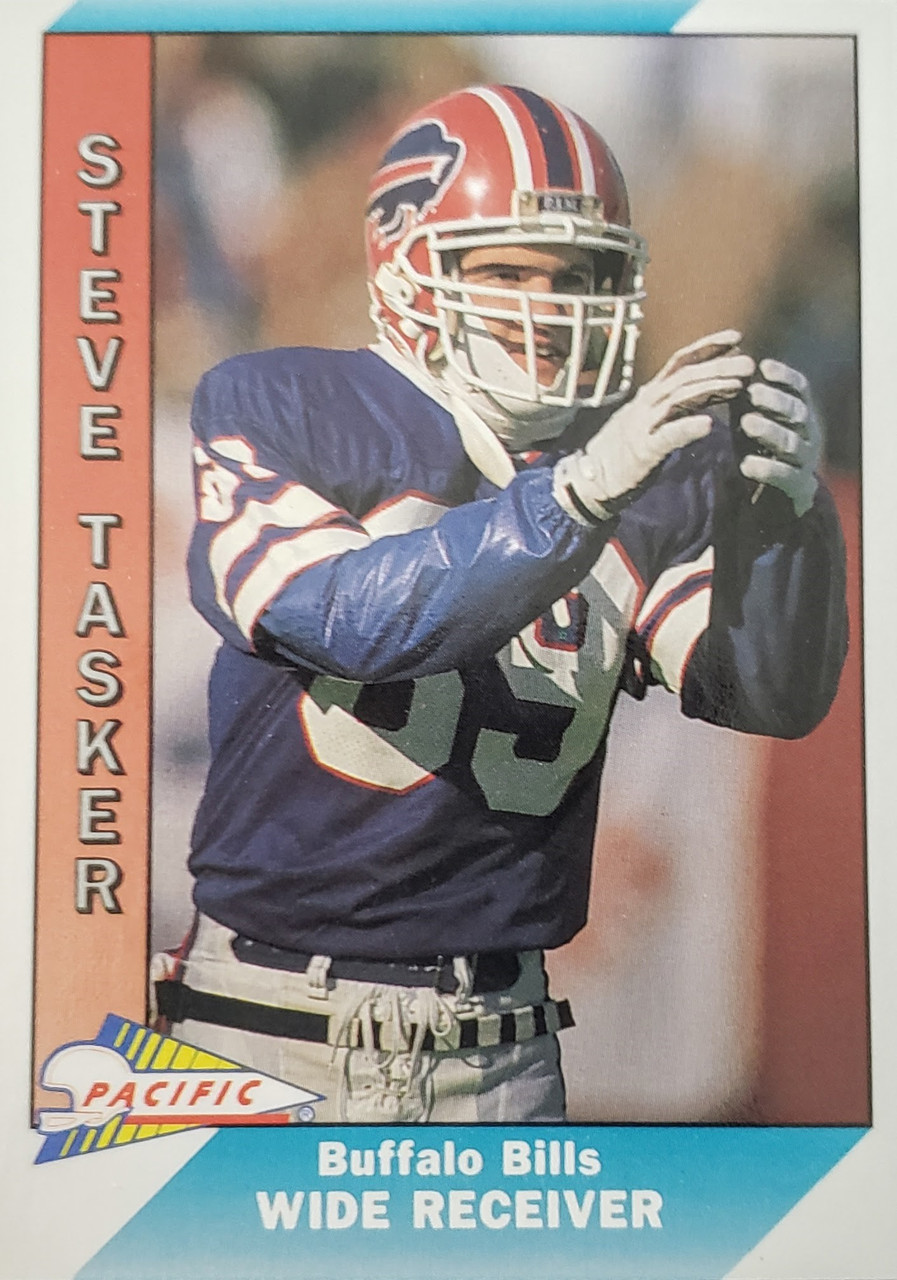 Steve Tasker - Buffalo Bills - 1991 Pacific Card #32 - Dragon Sports