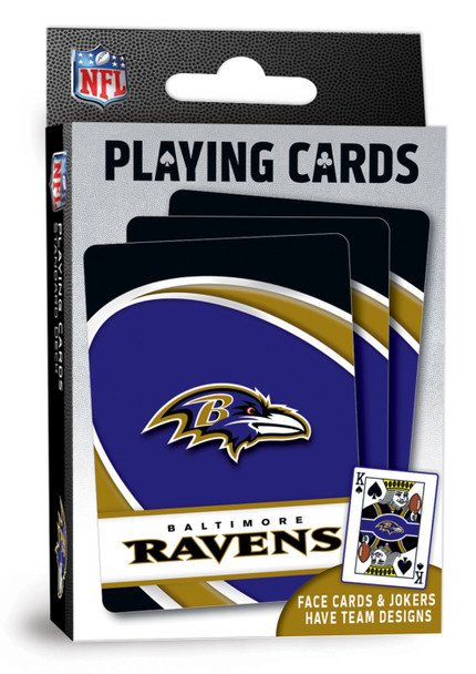 Baltimore Ravens NFL Playing Cards - Dragon Sports