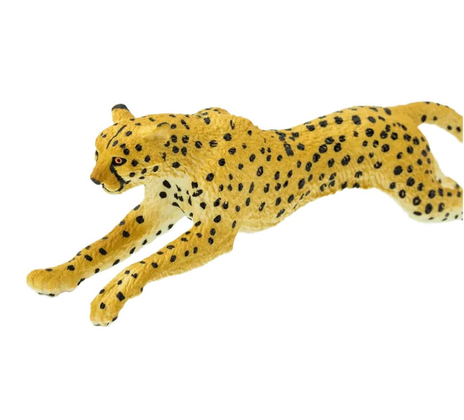 Cheetah Toy Animal Figure - Wild Animals - Dragon Sports