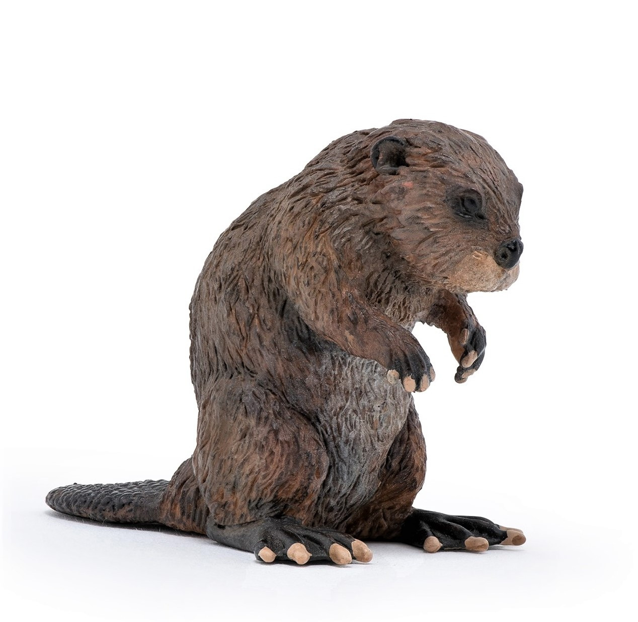 Beaver Toy Animal Figure - Wild Animal Kingdom - Dragon Sports