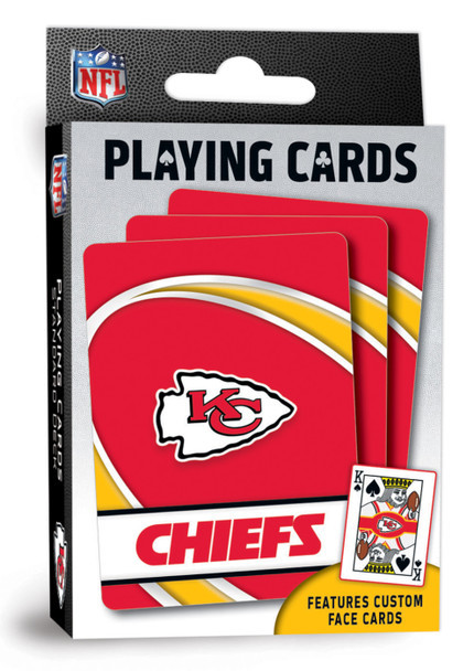 Kansas City Chiefs NFL Playing Cards - Dragon Sports