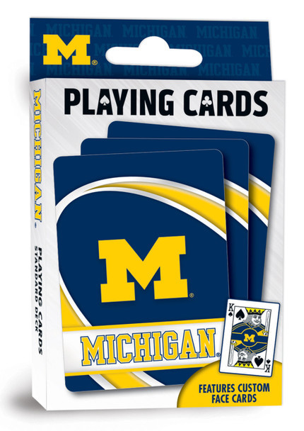 Michigan Wolverines NCAA Playing Cards - Dragon Sports