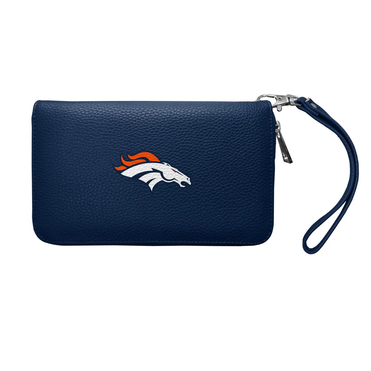 Denver Broncos NFL Zip Organizer Pebble Wallet - Dragon Sports