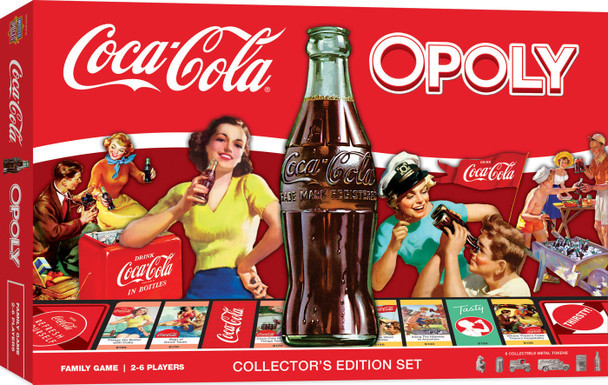 Coca Cola Opoly Board Game - Collectors Edition Set - Dragon Sports