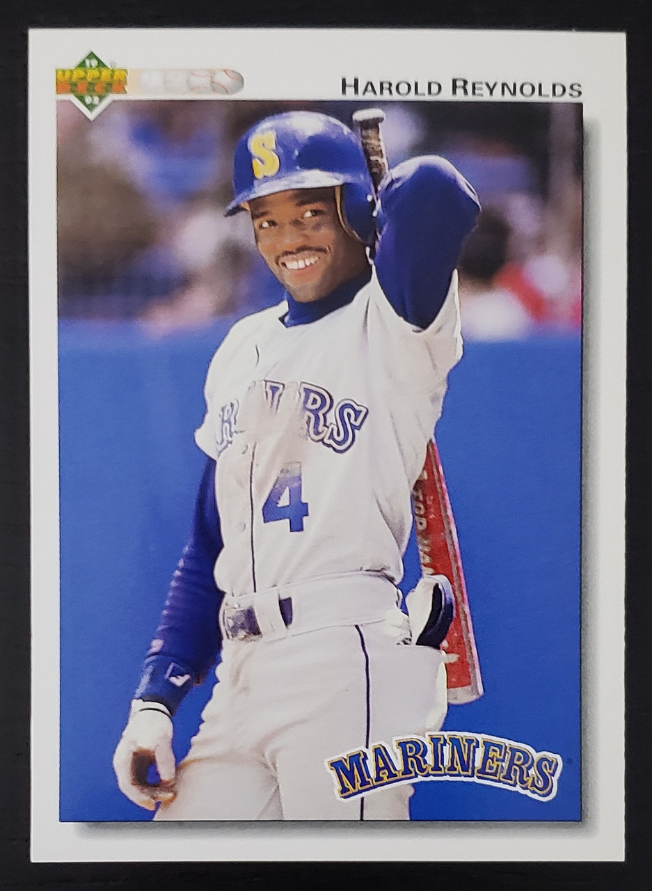 Harold Reynolds - Seattle Mariners - 1992 Upper Deck Baseball Edition ...