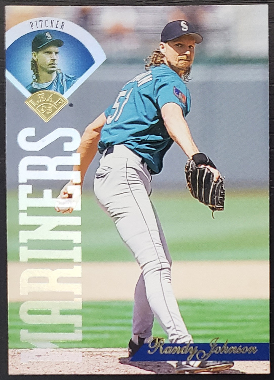 Randy Johnson- Seattle Mariners - 1995 Leaf - Card #244 - Dragon Sports