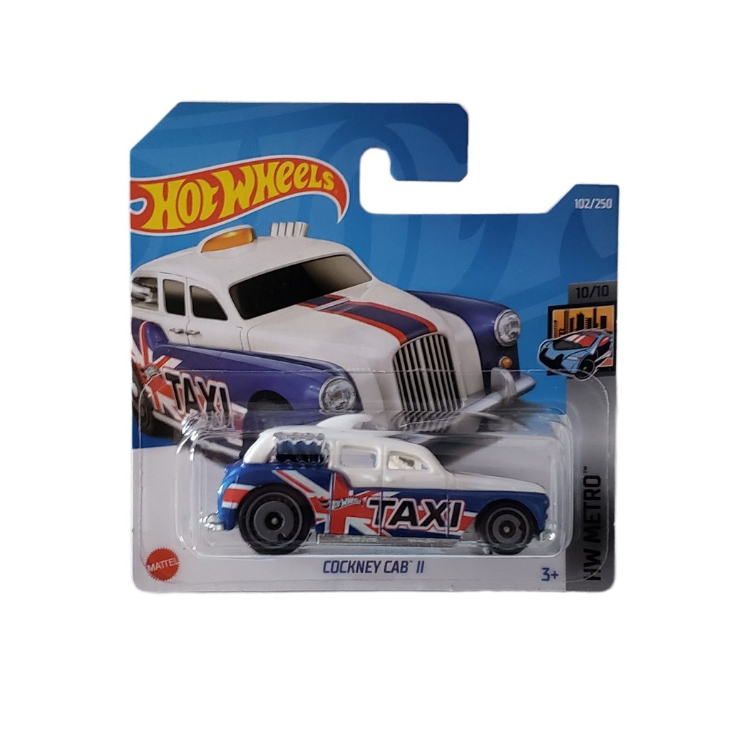 Cockney Cab II - Hot Wheels Toy Vehicles - HW Metro - 2022 - Dragon Sports