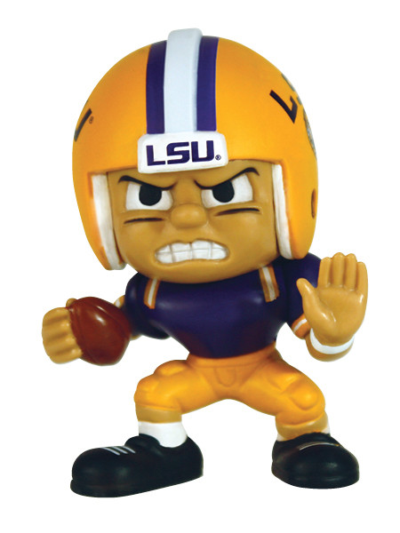 LSU Tigers NCAA Football Toy Collectible Running Back Figure - Dragon ...