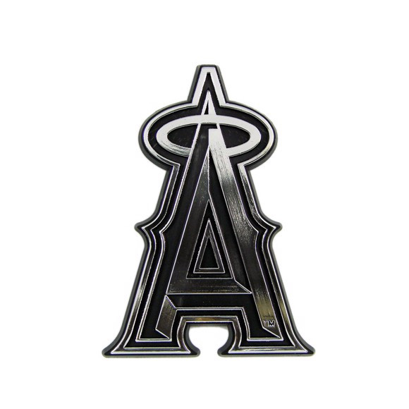 Los Angeles Angels Molded Chrome Emblem - Dragon Sports