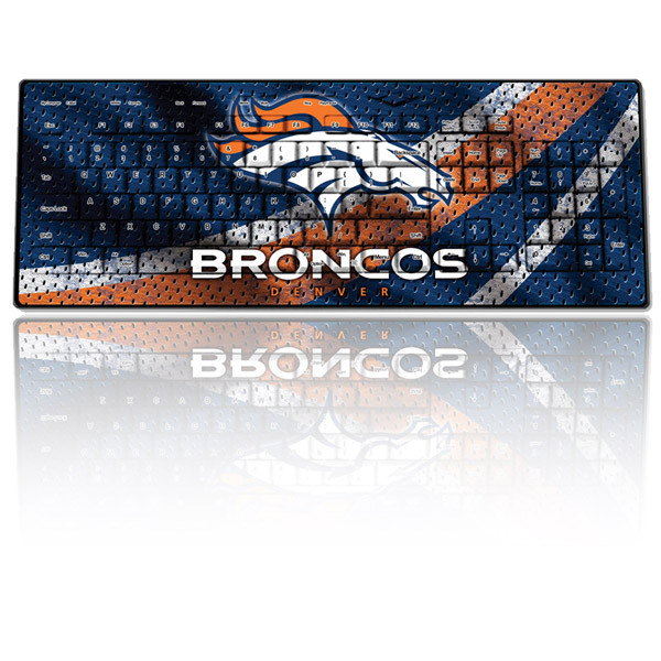 Denver Broncos NFL Wireless Keyboard - Dragon Sports
