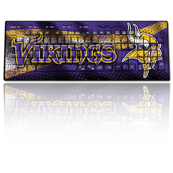 Minnesota Vikings NFL Wireless Keyboard - Dragon Sports