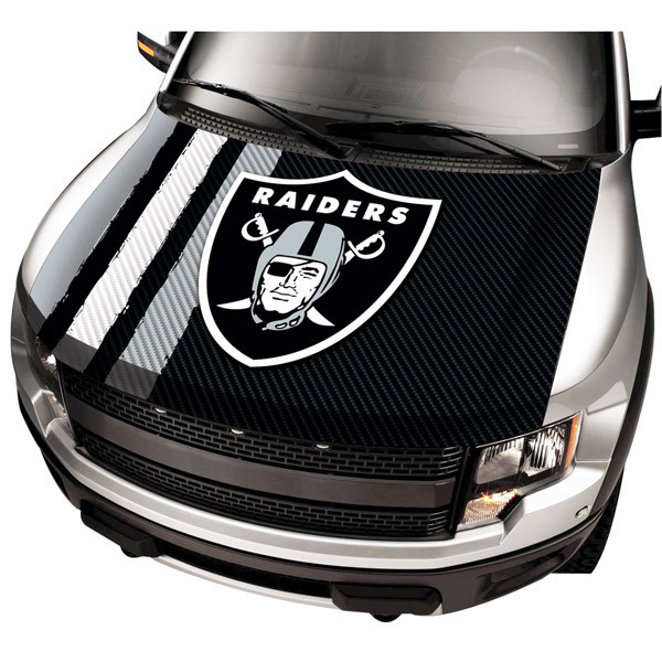 Las Vegas Raiders NFL Automobile Hood Cover - Dragon Sports
