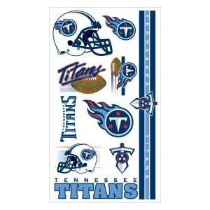 Tennessee Titans NFL Temporary Tattoos - Dragon Sports