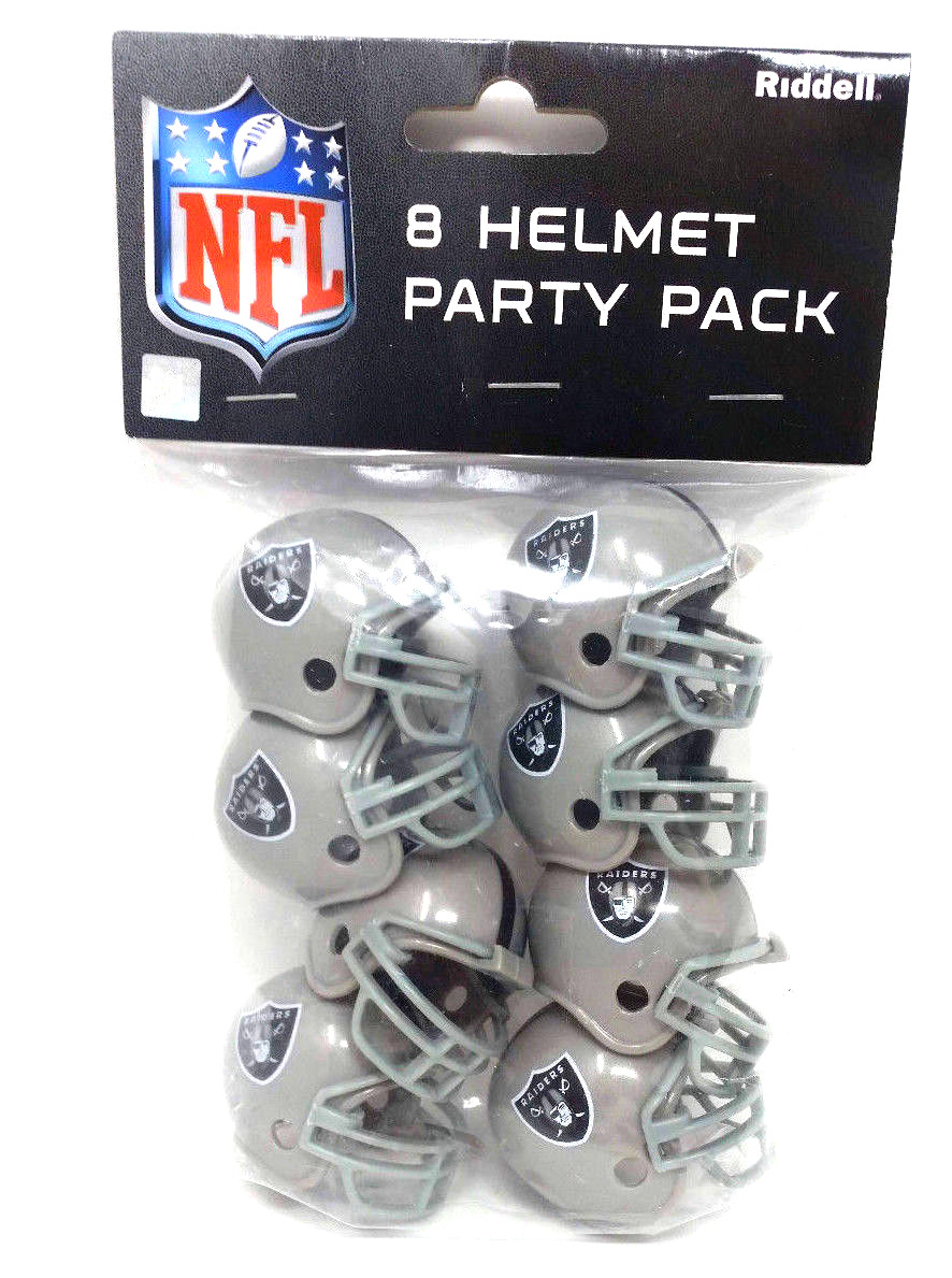 Las Vegas Raiders Helmet Party Pack Cake Toppers - Dragon Sports