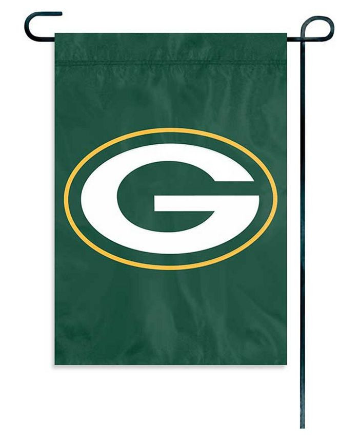 Green Bay Packers Logo Garden Window Flag - Dragon Sports