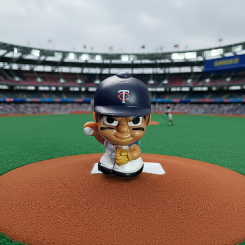 Minnesota Twins MLB 1" Mini Toy Pitcher Figure - Loose - Dragon Sports