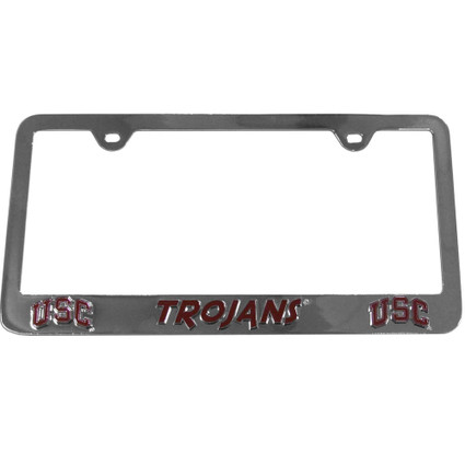 USC Trojans License Plate Tag Frame - Dragon Sports