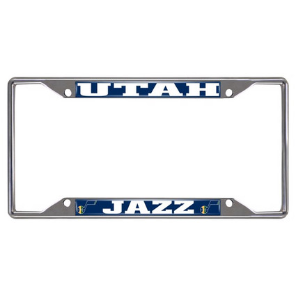 Utah Jazz License Plate Frame - Dragon Sports