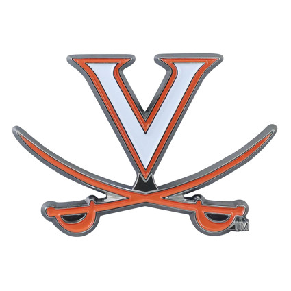 Virginia Cavaliers NCAA Color Metal Emblem - Dragon Sports